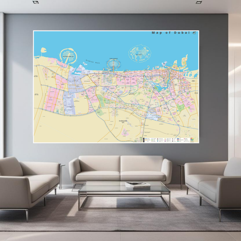 Creative Ways to Incorporate Wall Maps in Your Home Décor - Easy Map ...